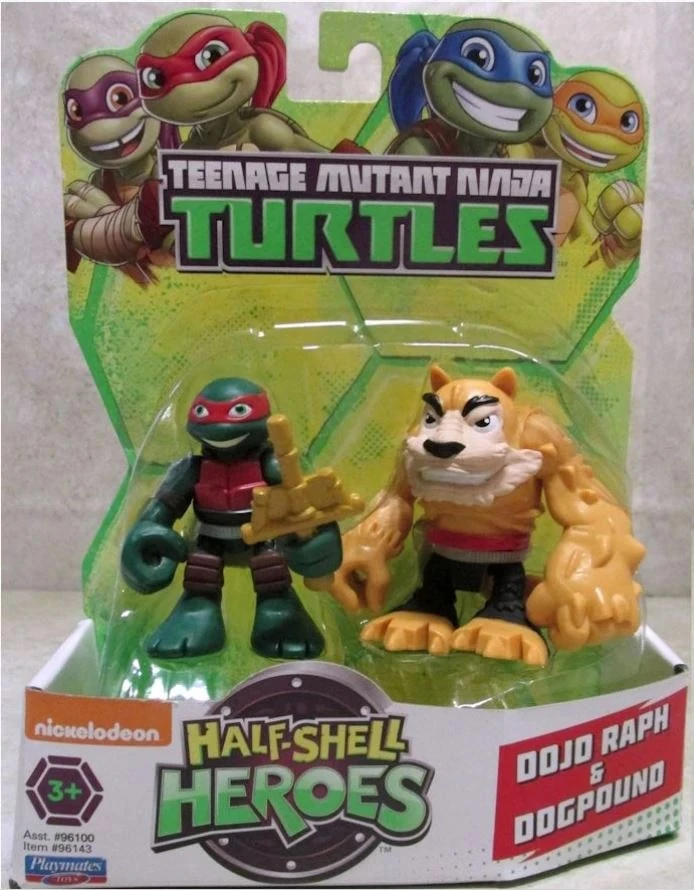 Half-Shell Heroes Dojo Raph & Dogpound (2017 action figures) | TMNT ...