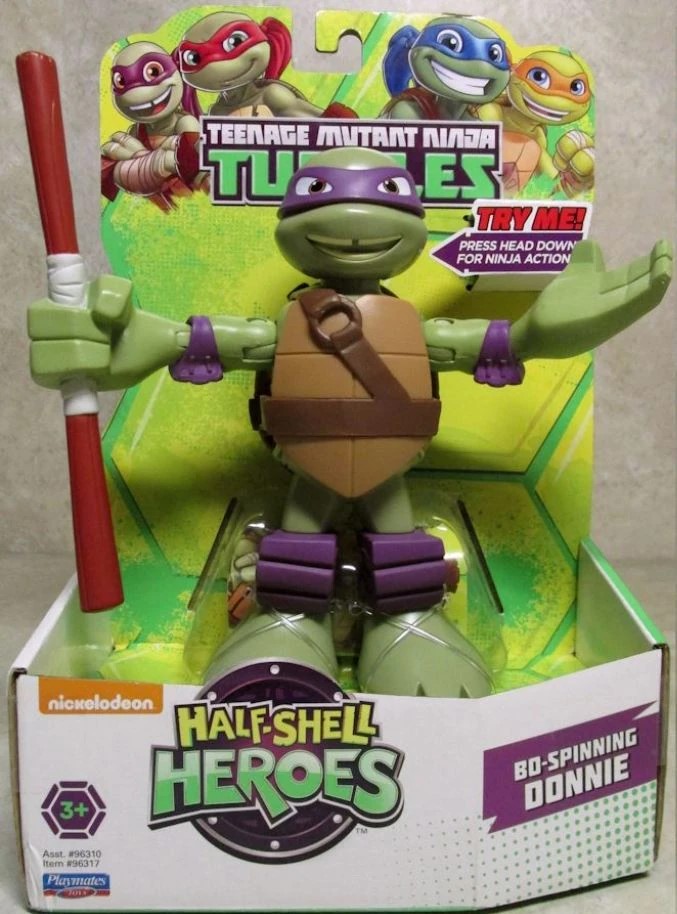 Half Shell Heroes Bo Spinning Donnie 2015 Action Figure Tmnt Wiki