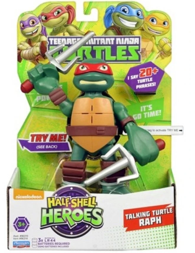 Half-Shell Heroes 6" Talking Turtle Raph (2014 action figure) | TMNT ...