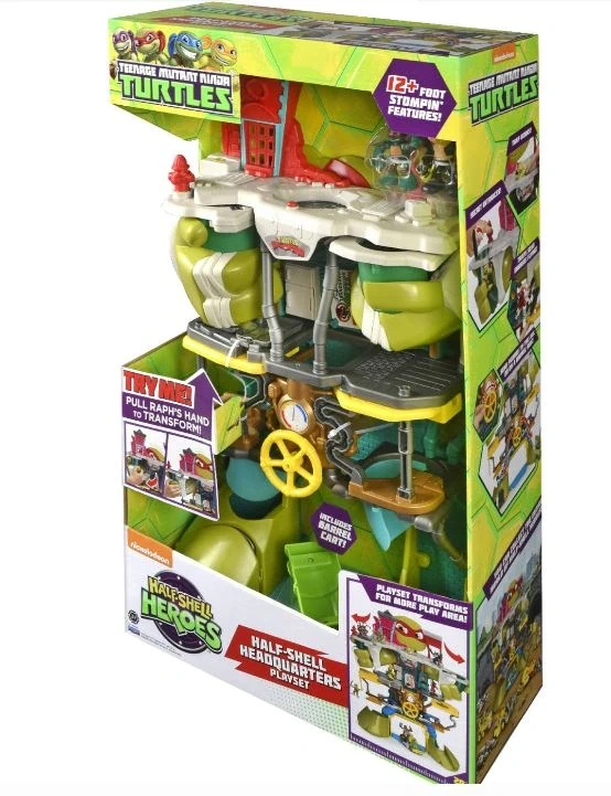 Half-Shell Heroes Half-Shell Headquarters Playset (2016 toy) | TMNT ...