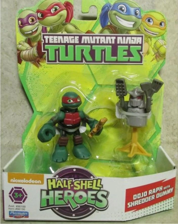 Half-Shell Heroes Dojo Raph with Shredder Dummy (2015 action figure ...