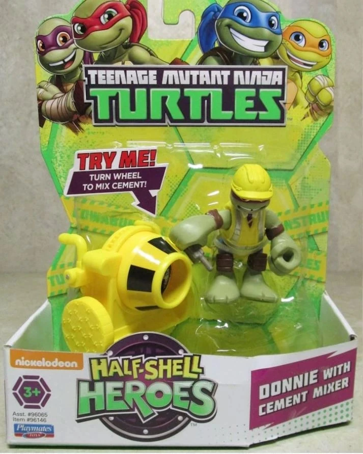 Half-Shell Heroes Donnie with Cement Mixer (2016 action figure) | TMNT ...