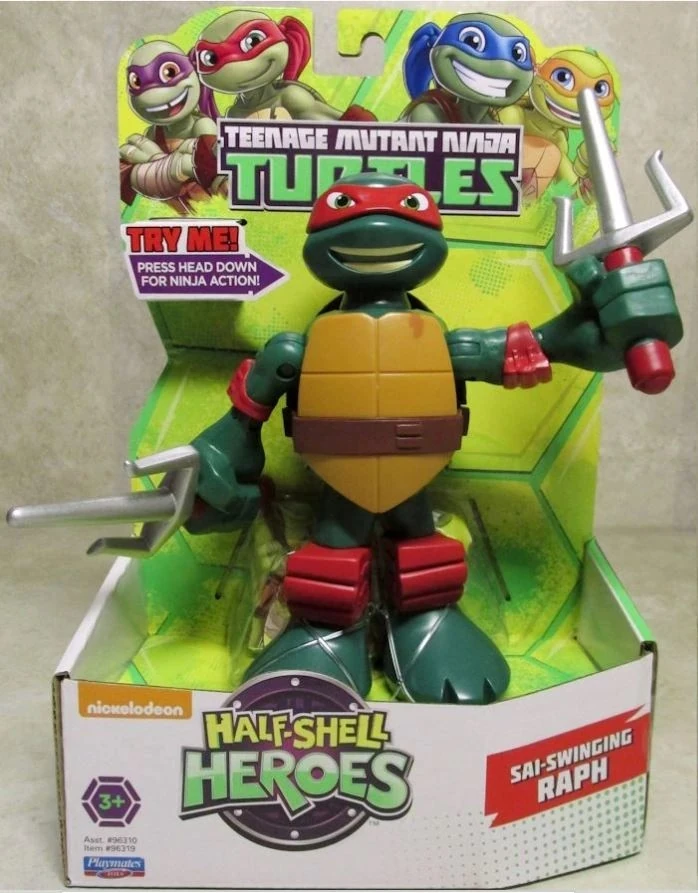Half-Shell Heroes Sai-Swinging Raph (2015 action figure) | TMNT Wiki ...