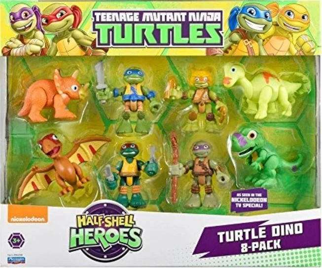 Half-Shell Heroes Turtle Dino 8-Pack | TMNT Wiki | Fandom
