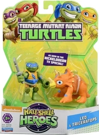 Half-Shell Heroes Leo & Triceratops (2015 action figure) | TMNT Wiki ...