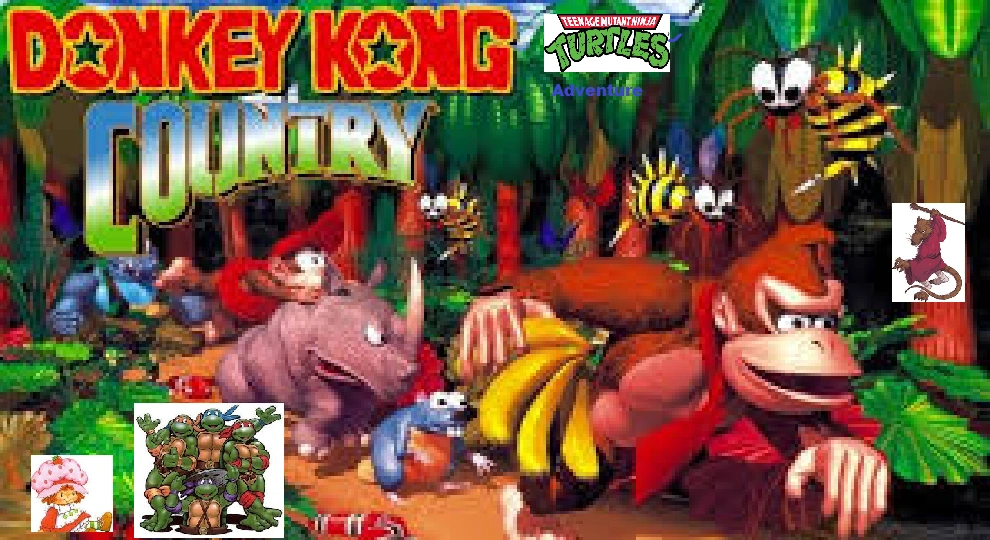 TMNT's Adventures of Donkey Kong Country | TMNT's Adventures Fanon Wiki ...