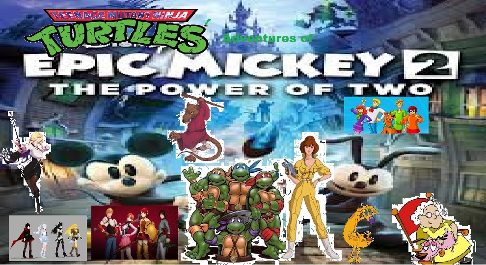 TMNT's Adventures of Epic Mickey 2: the Power of Two | TMNT's ...