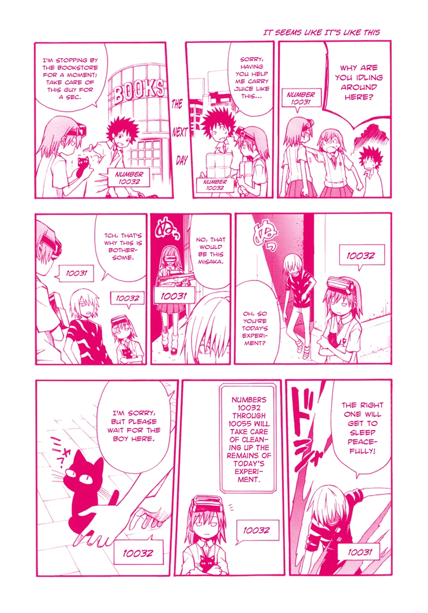 Misaka 10031–10032 confusion | Toaru Majutsu no Index Wiki | Fandom