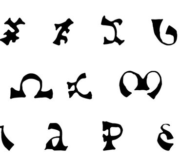 Enochian Alphabet Translation
