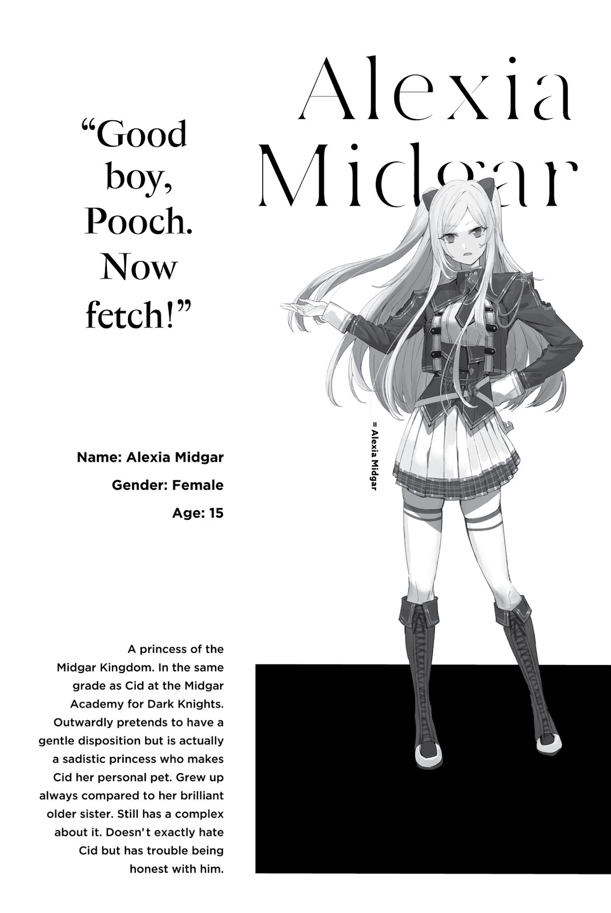 Alexia Midgar/Image Gallery | The Eminence in Shadow Wiki | Fandom