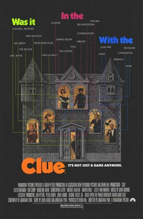 Clue (1985) | Movie and TV Wiki | Fandom