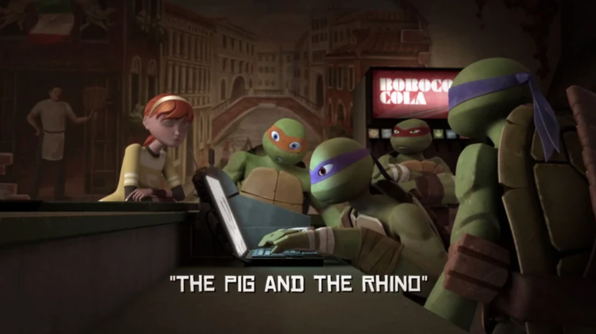 3.11 The Pig and the Rhino (Teenage Mutant Ninja Turtles 2012) | Movie ...