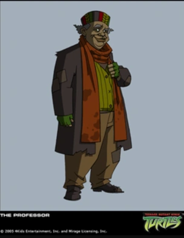 Professor (TMNT 2003) | Movie and TV Wiki | Fandom
