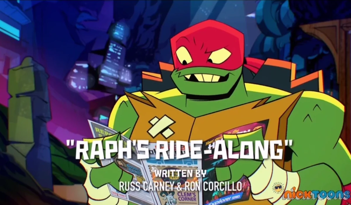 2.15 Raph's Ride-Along (Rise of the Teenage Mutant Ninja Turtles 2018 ...