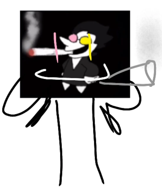 Spamton Smoking a Fat Blunt | Toasty camp Wiki | Fandom