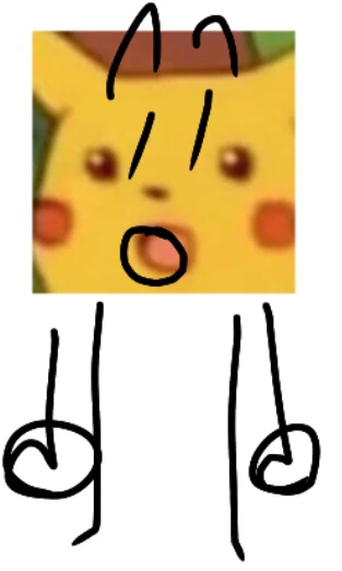 Shocked Pikachu PNG | Toasty camp Wiki | Fandom