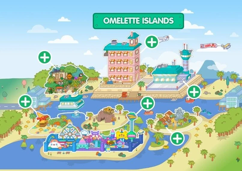 Omelette Islands | Toca Life Guide Wiki | Fandom