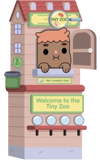 Tiny Zoo Ticket Booth Operator | Toca Life Stories Wiki | Fandom