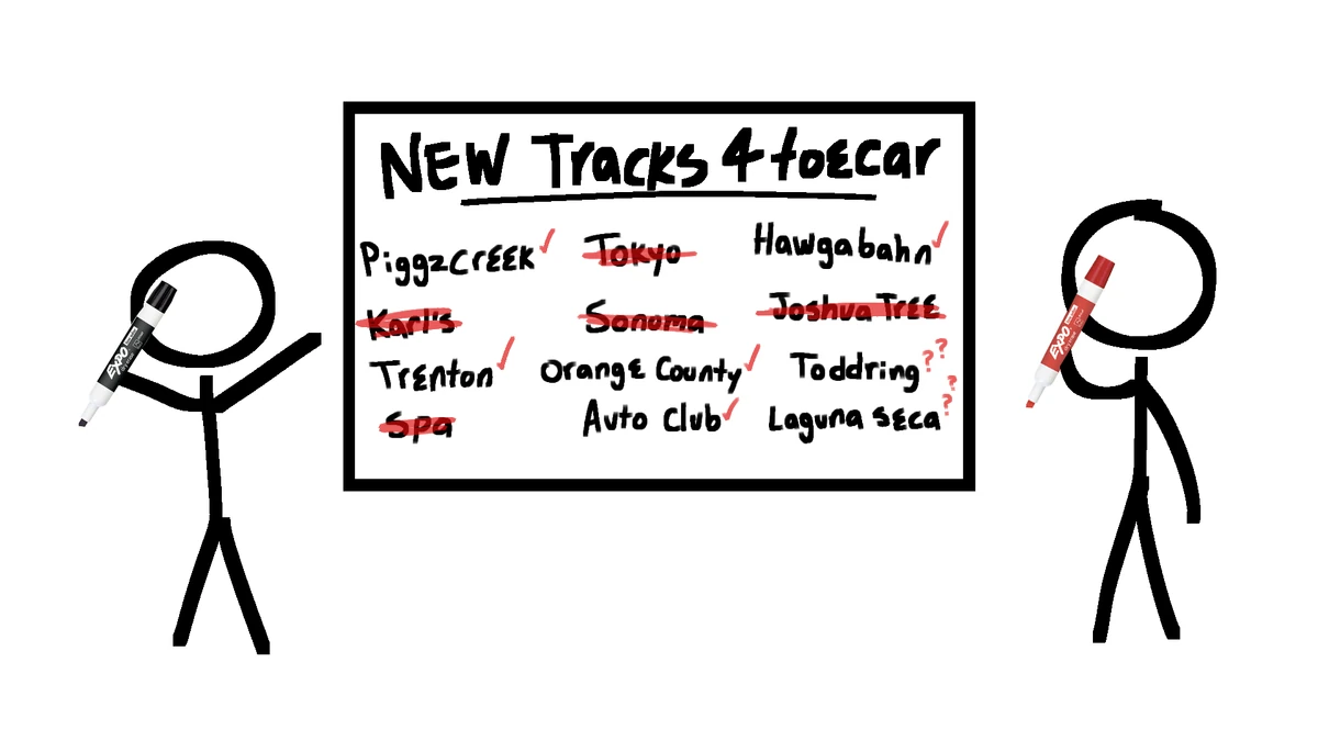 Cut Tracks | TOECAR Wiki | Fandom