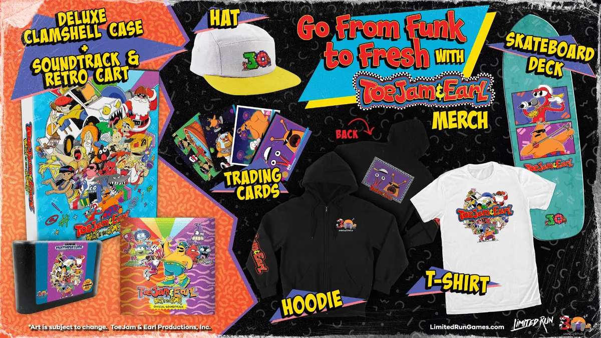 ToeJam & Earl 30th Anniversary Collection | Toejam and Earl Wiki | Fandom