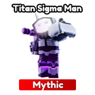 Titan Sigma Man | Toilet Tower Defense Wiki | Fandom