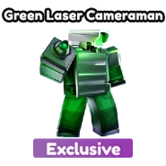 Green Laser Cameraman | Toilet Tower Defense Wiki | Fandom