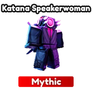 Katana Speakerwoman | Toilet Tower Defense Wiki | Fandom