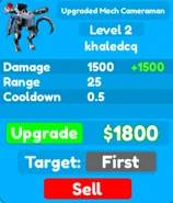 Upgraded Mech Cameraman | Toilet Tower Defense Wiki | Fandom