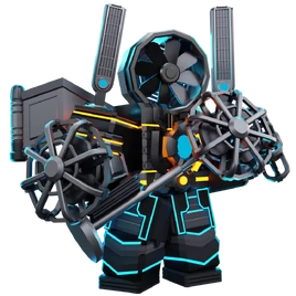 Titan Fanman | Toilet Tower Defense Wiki | Fandom