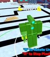 Toxic Upgraded Titan Cameraman | Toilet Tower Defense Wiki | Fandom