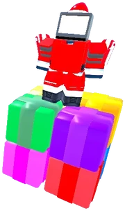 Santa TV Man | Toilet Tower Defense Wiki | Fandom