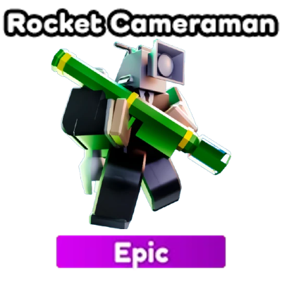 Rocket Cameraman | Toilet Tower Defense Wiki | Fandom