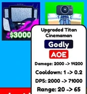 Upgraded Titan Cinemaman | Toilet Tower Defense Wiki | Fandom