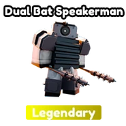 Dual Bat Speakerman | Toilet Tower Defense Wiki | Fandom