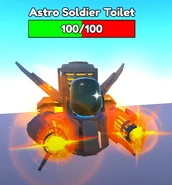 Astro Soldier Toilet | Toilet Tower Defense Wiki | Fandom