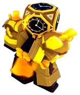 Golden Future Large Clockman | Toilet Tower Defense Wiki | Fandom