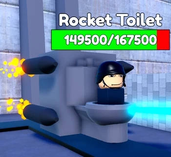 Rocket Toilet | Toilet Tower Defense Wiki | Fandom