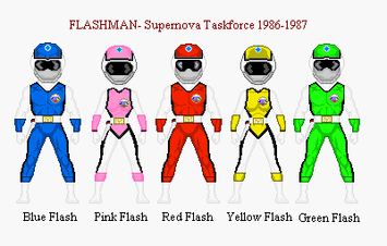 Choushinsei Flashman | Tokusatsu-Microheroes Wiki | Fandom