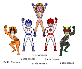 Battle Fever J | Tokusatsu-Microheroes Wiki | Fandom