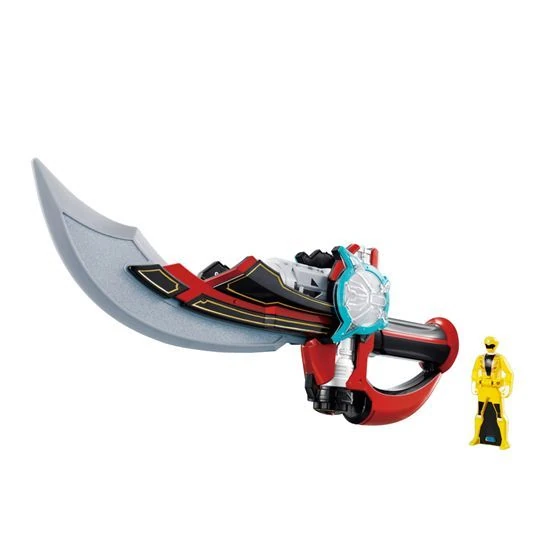 Gokai Saber w/Gokai Yellow Ranger Key | TokuToy Wiki | Fandom