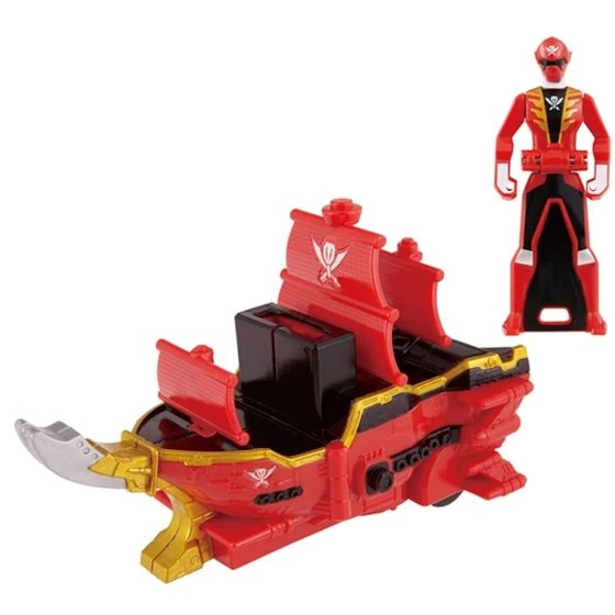 Ride and Go 03 Gokai Galleon w/Gokai Red Ranger Key | TokuToy Wiki | Fandom