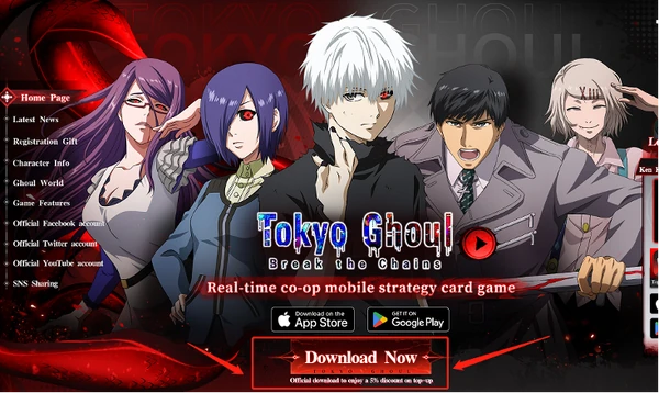 Komoe gives us 5% off for charging in game | Tokyo Ghoul: Break the Chains Wiki | Fandom