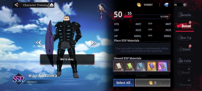 How to train your characters in the game | Tokyo Ghoul: Break the ...