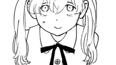 a silent voice coloring pages