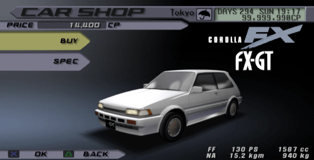 Corolla FX GT 3door (AE82) | Tokyo Xtreme Racer Wiki | Fandom