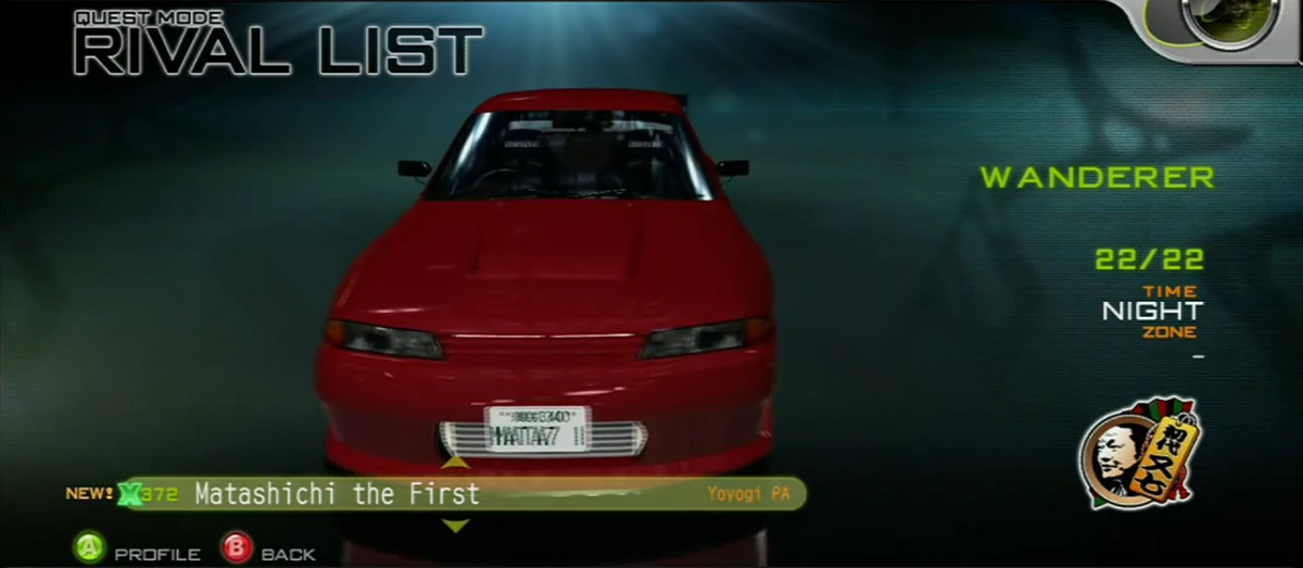 Matashichi the First (ITC) | Tokyo Xtreme Racer Wiki | Fandom