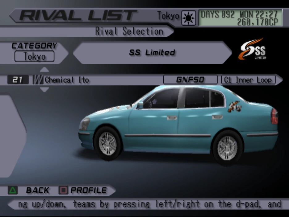 Chemical Ito (TXR3) | Tokyo Xtreme Racer Wiki | Fandom