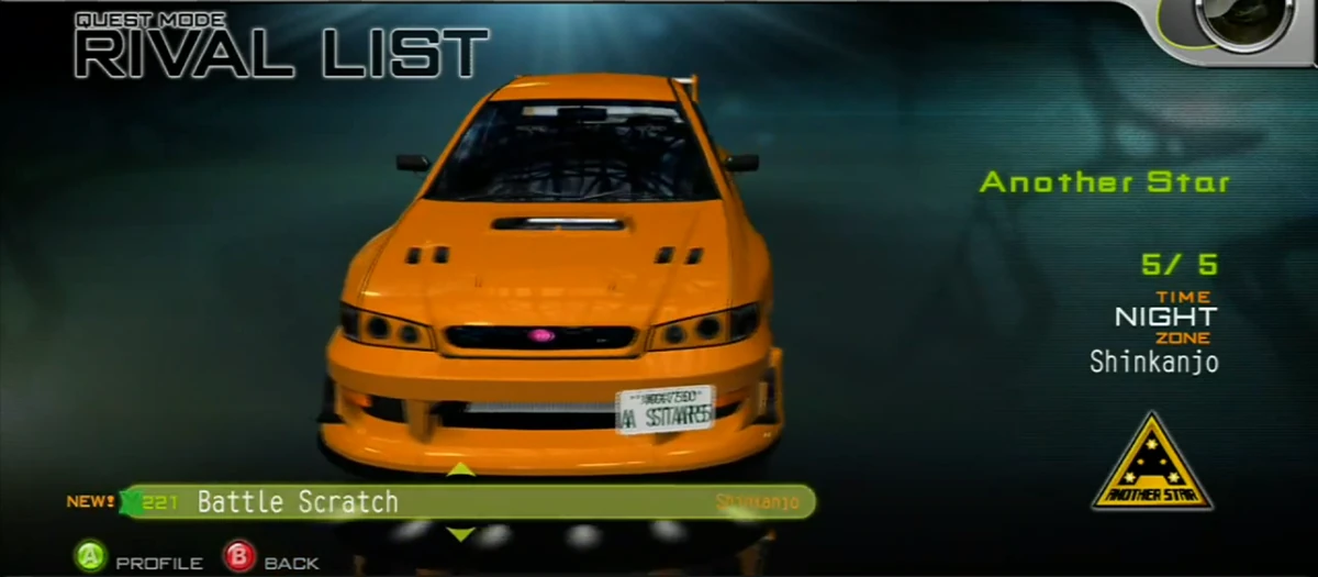 Battle Scratch (ITC) | Tokyo Xtreme Racer Wiki | Fandom