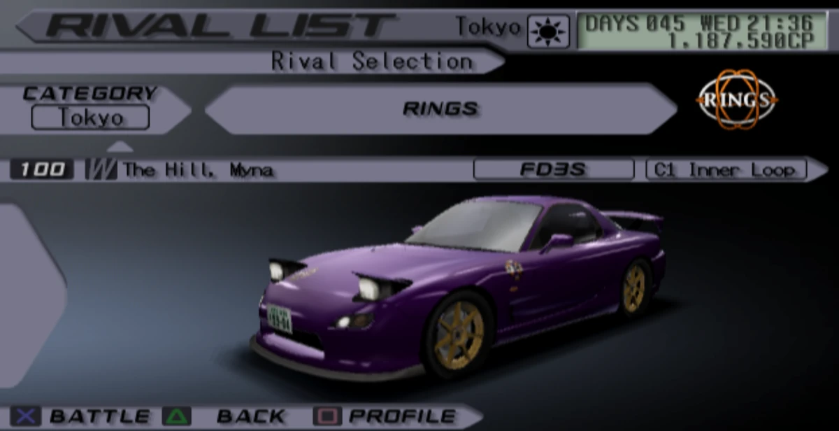 The Hill, Myna (TXR3) | Tokyo Xtreme Racer Wiki | Fandom