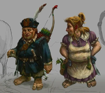 halflings dnd size